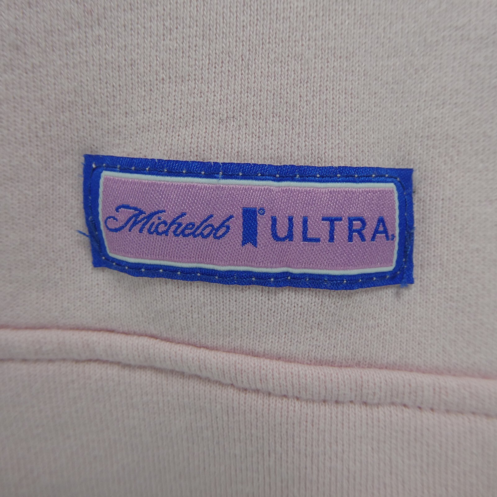 Michelob Ultra Women's Pink 2XL 1/4 Zip Beer Sweater Embroidered | eBay
