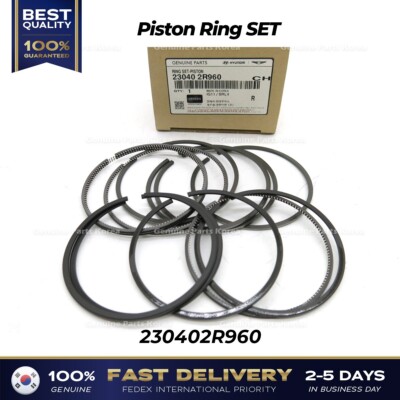 ⭐Genuine⭐ Piston Ring SET 230402R960 for Hyundai Genesis G80 Santa Fe ...