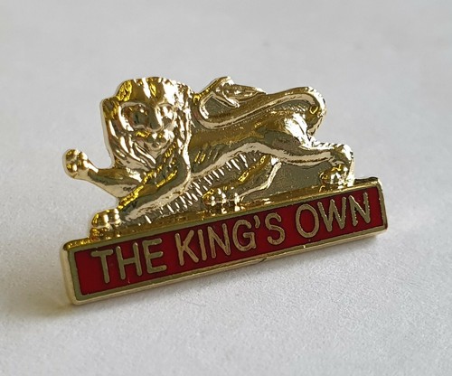 Enamel Lapel Badge The Kings Own Regiment | eBay
