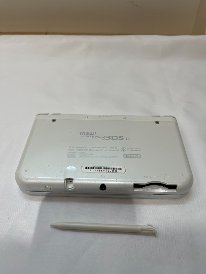 Nintendo New 3DS XL/LL Pearl White Console, Tested, Factory Reset | eBay