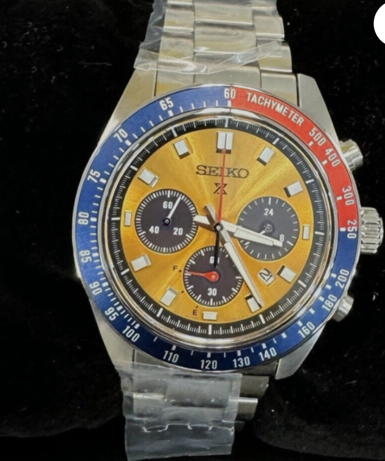 Seiko SSC947 Prospex Pogue Speedtimer Solar Chronograph Watch 100m Box ...