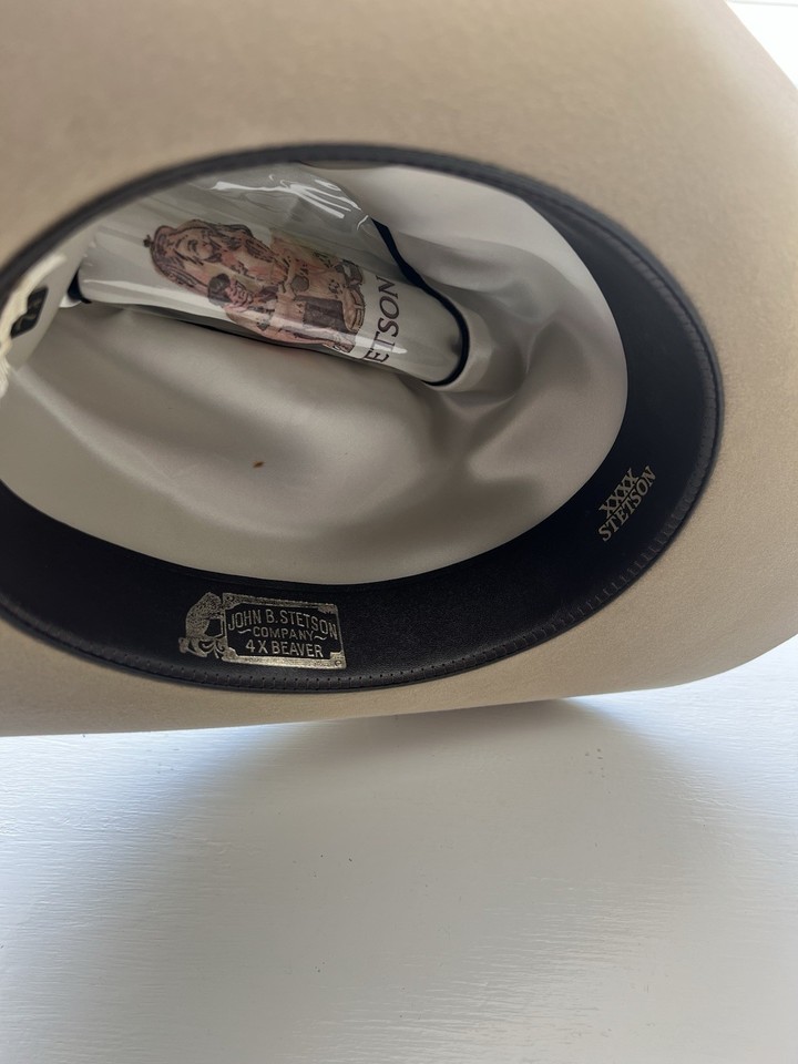 Stetson 4X Western Cowboy Hat 7 1/4 | eBay