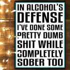 Funny Metal Drinking Sign, Pub Home Bar Man Cave Garage Shed Drunk Beer ...