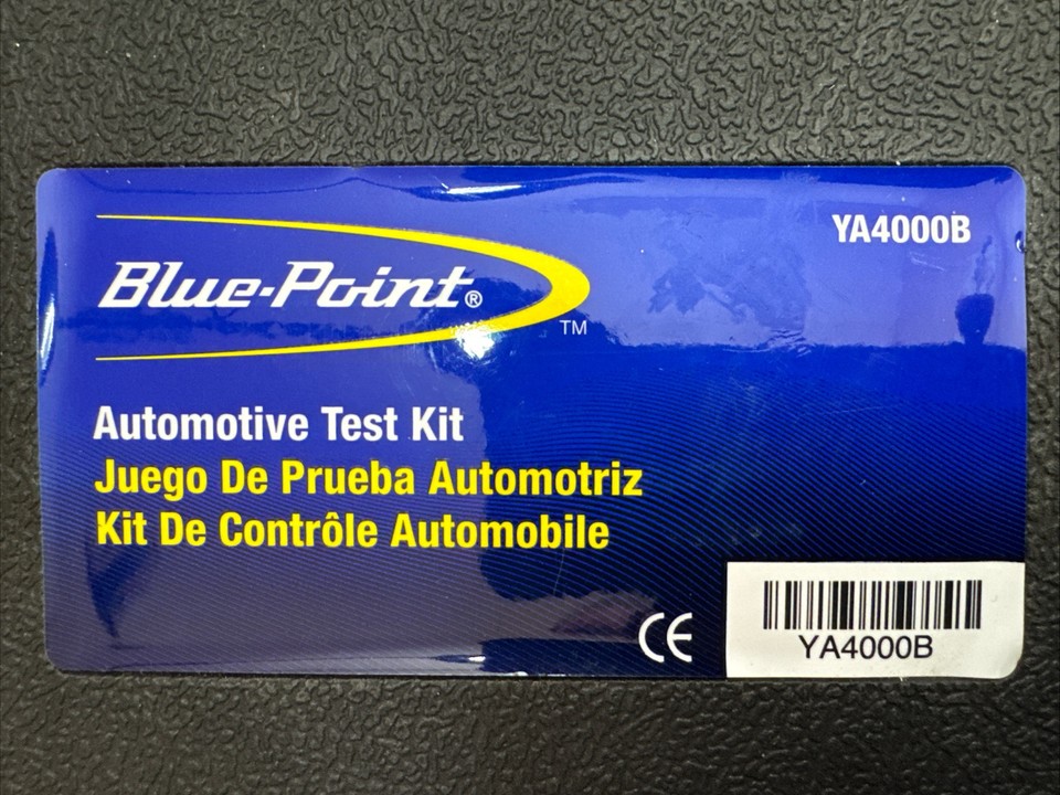 Blue Point Professional Tools by Snap-On Automotive Test Kit Model ...