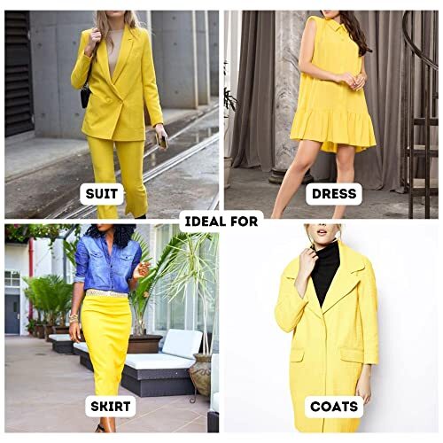 12 Pcs Yellow Buttons 0.8 inch Buttons for Sewing 2 Hole Buttons 32L ...