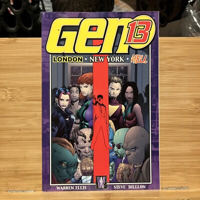 Wildstorm Comics Gen13 London New York Hell Warren Ellis Steve Dillon ...