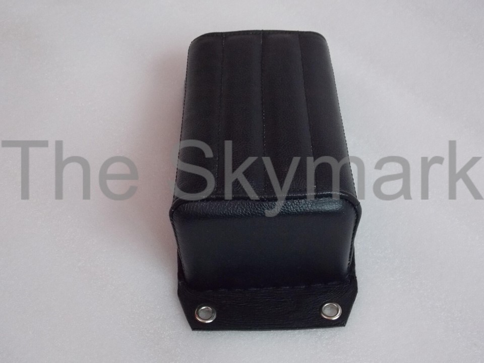 Pillion Pillion P-Pad Tuck And Roll Black Leather Vert RIB Chopper ...
