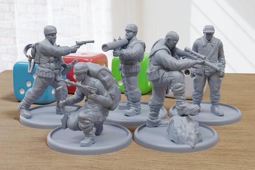 Commandos Unit Bravo - Modern / Historical Wargaming Miniatures for ...