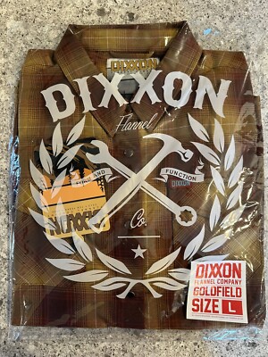 Dixxon Flannel Co. “GOLDFIELD” 10 YEAR NIB WOMEN’S LARGE SOLD OUT | eBay