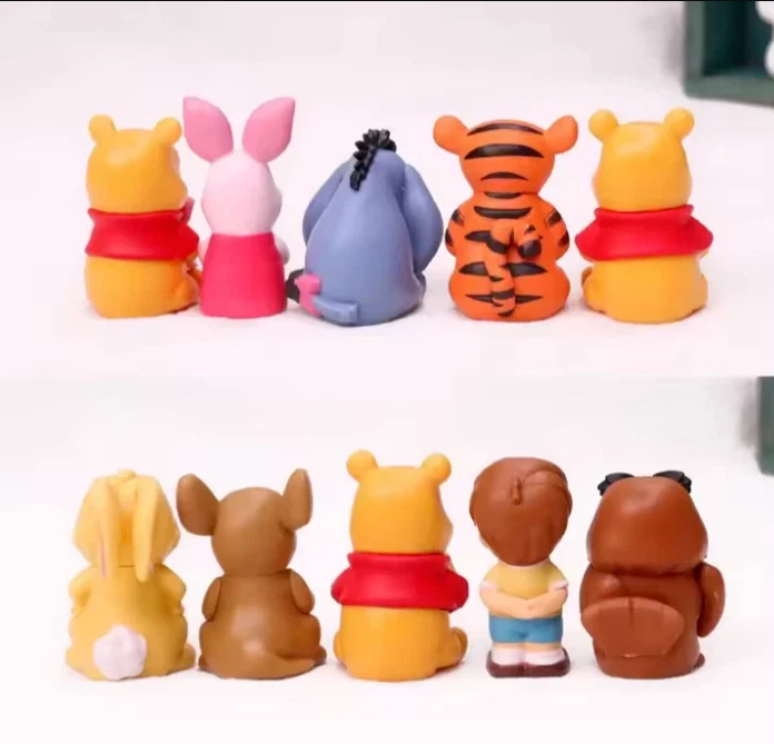 WINNIE THE POOH FIGURES SET - PVC - 10 PIECES - NEXT DAY SHIPPING | eBay