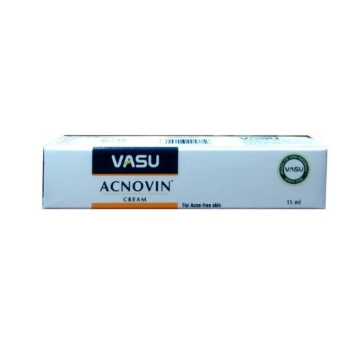 Vasu Ayurvedic Acnovin Cream 15ml For Acne, Pimples, Blackheads, Herbal ...