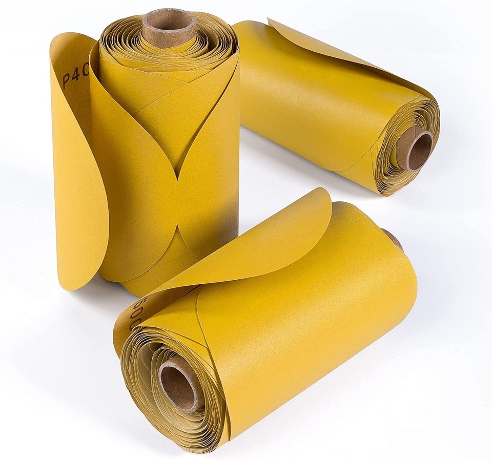 5"or 6" Inch 50/100-Pack Sanding Disc Roll PSA Sandpaper 60-800 Grit ...