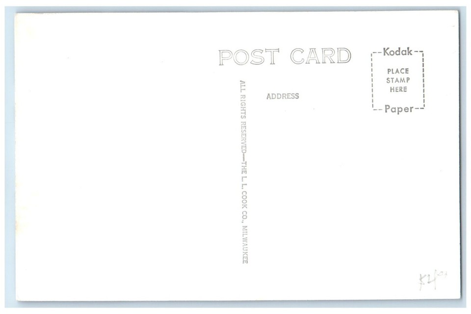 c1950's The Lutheran Church Lexington Illinois IL RPPC Photo Vintage ...