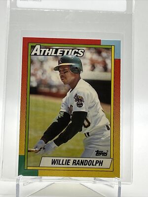 1990 Topps Traded TIFFANY Willie Randolph Baseball Card #100T Mint FREE ...