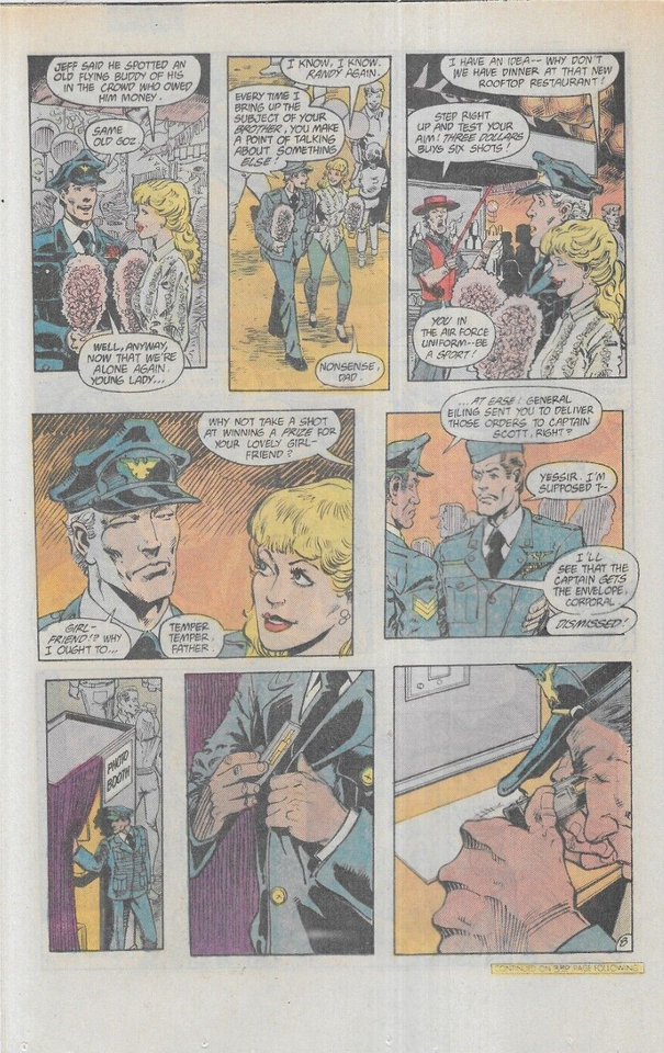 Captain Atom Comic 5 Copper Age First Print 1987 Cary Bates Broderick ...