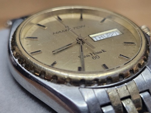 Hamilton Sea Hawk 60 Watch 2 Tone | eBay