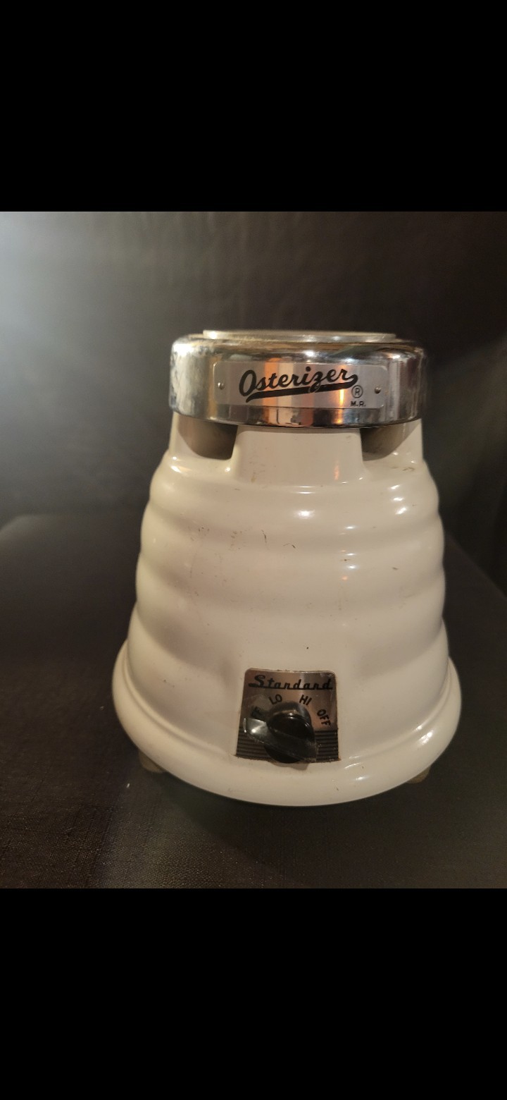 Vintage Oster Osterizer Blender Model 432 Series B White Enamel | eBay