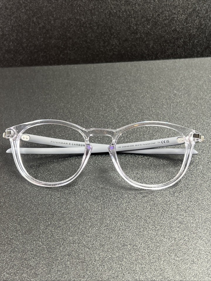 Oakley Pitchman R Carbon OX8149-0350 50o19 138 Eyeglasses/Frames B7 | eBay