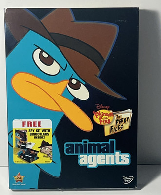 Disney Phineas and Ferb Cartoons The Perry Files Animal Agents Dvd New ...