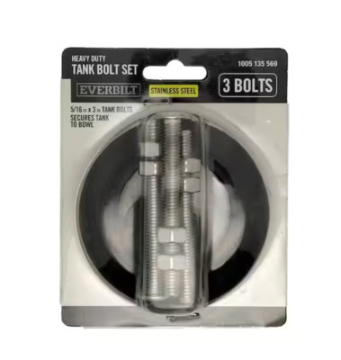 Heavy Duty Tank Bolt Set with 3 Stainless Steel Bolts 1005 135 569 | eBay