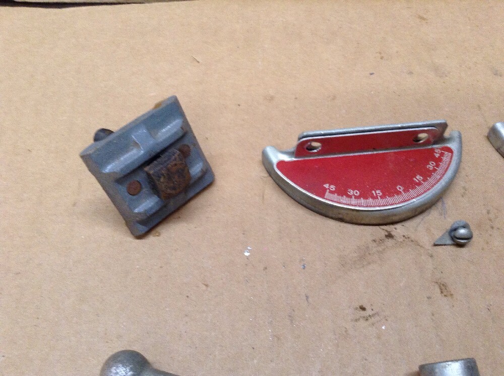 Rockwell 10" Band Saw Dial Gauge Trunnion Handle Bracket HBS 715 RBW-22 ...