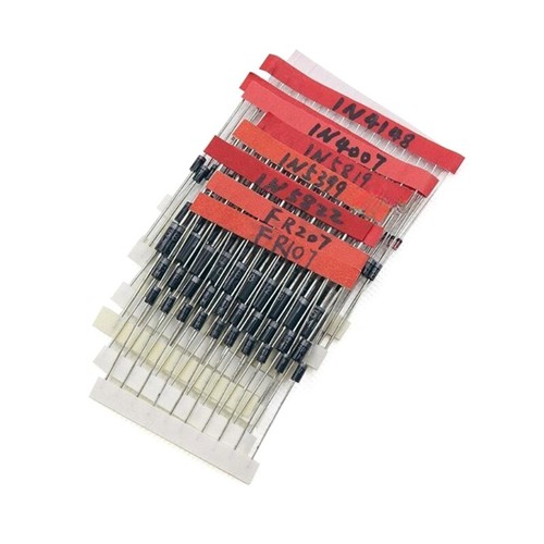 Assorted Pack of 100pcs Straight Plug Electronic Parts 8 Different ...