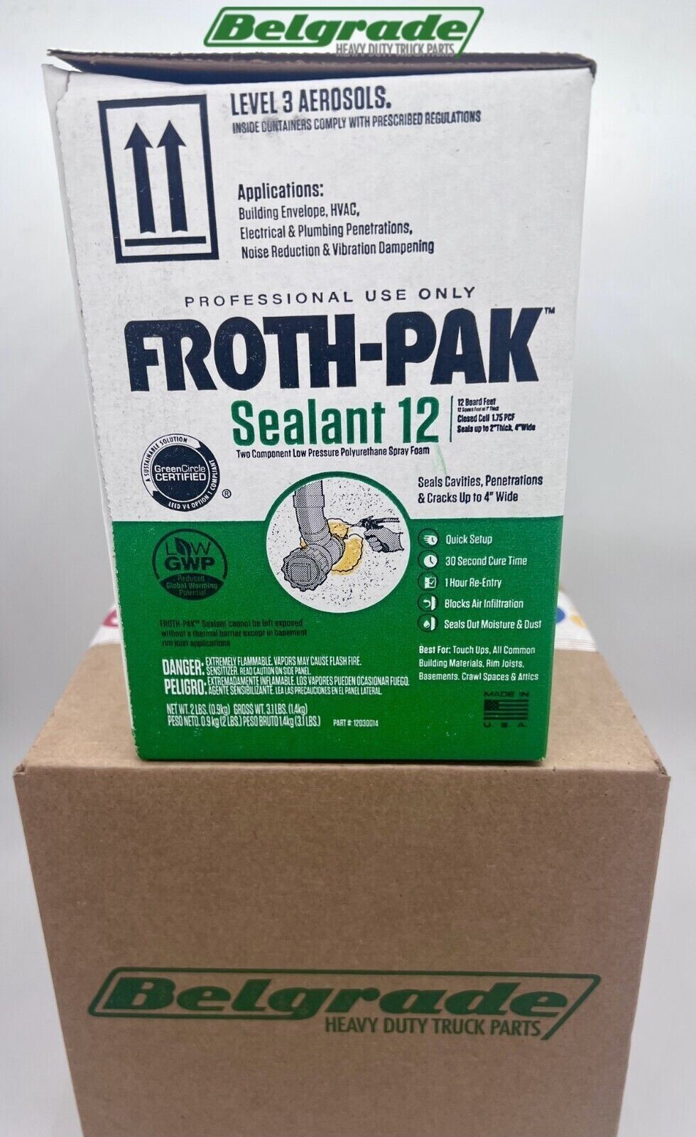Froth-Pak 12 Spray Foam Sealant Kit 850024402676| eBay