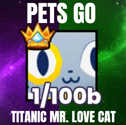 Pets Go - Titanic MR. Love Cat - Fast Delivery - Cheapest on Ebay | eBay UK