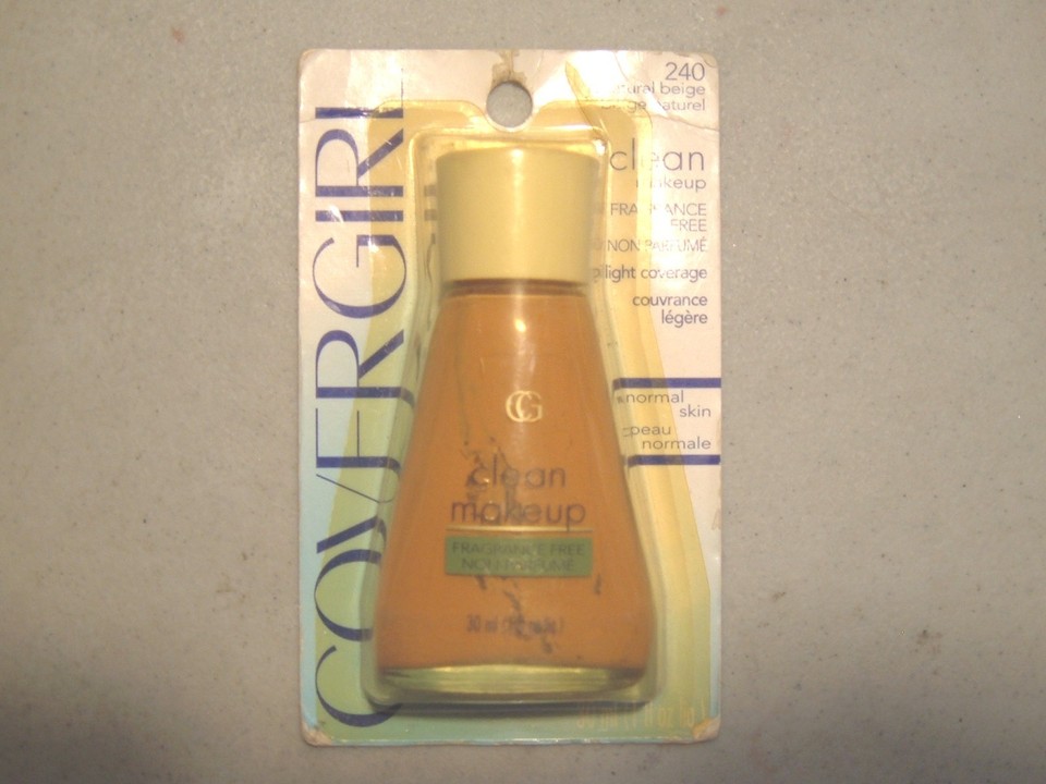 COVER GIRL CLEAN MAKEUP 100s normal, 200s fragrance free..select color ...