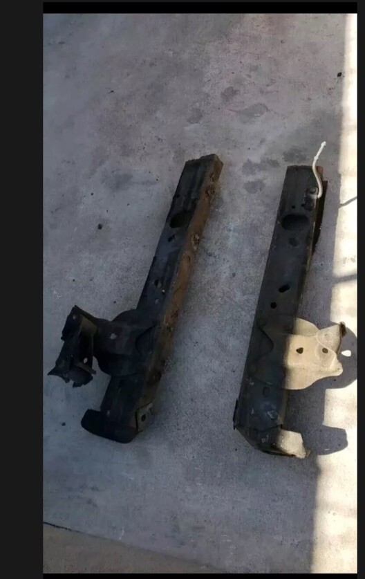 1998-2013 Ford Ranger Frame cut Spare Tire Carrier RAILS ONLY OEM | eBay