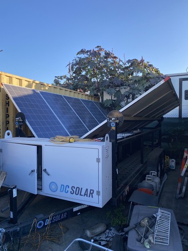 DC SOLAR KUBOTA GENERATOR TRAILER | eBay