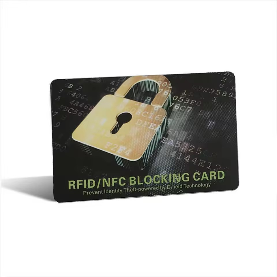 RFID NFC Blocking Card Contactless Anti-Theft Protection for Wallet ...