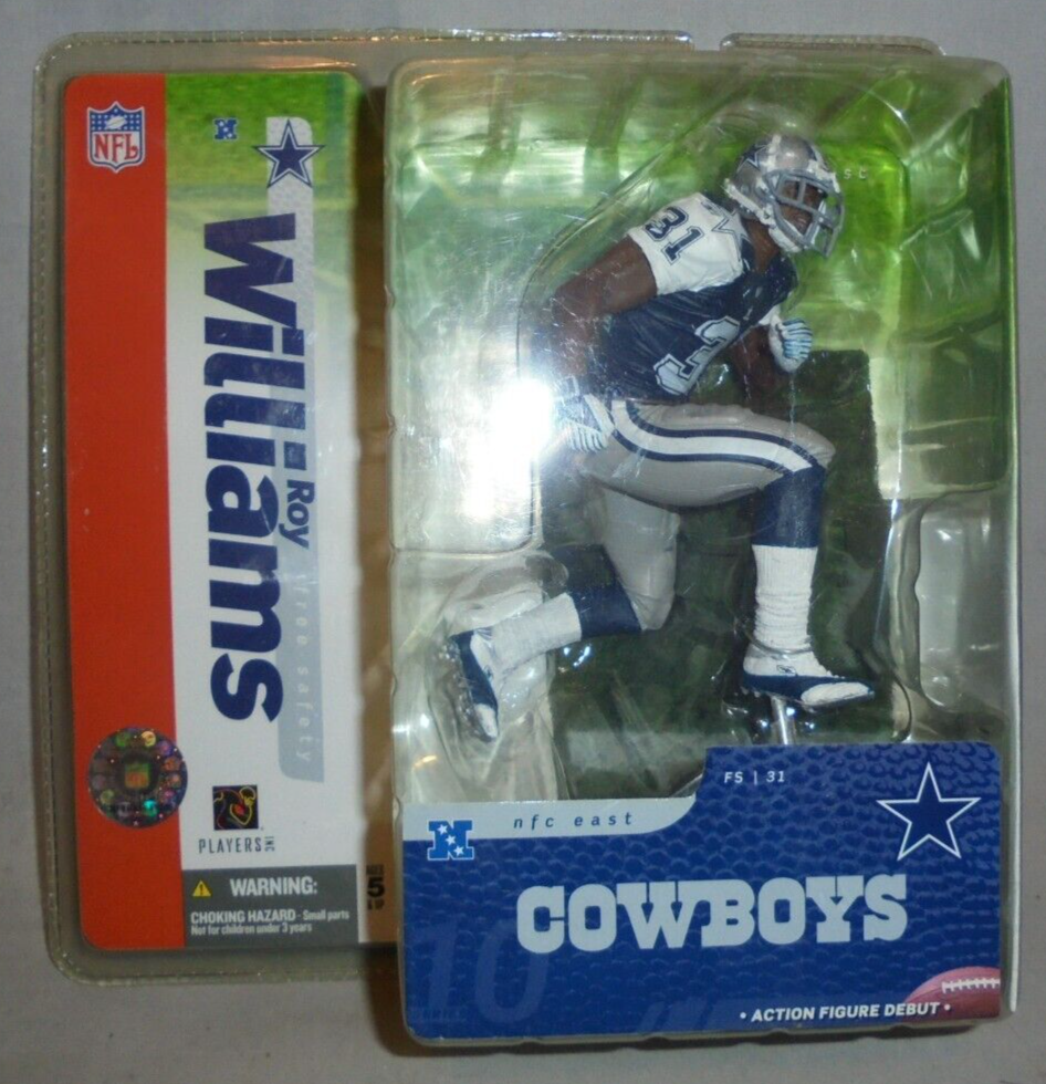 Sealed- 2004 -Roy Williams- McFarlane Series 10 6" Football Figure TOY - MOC | eBay