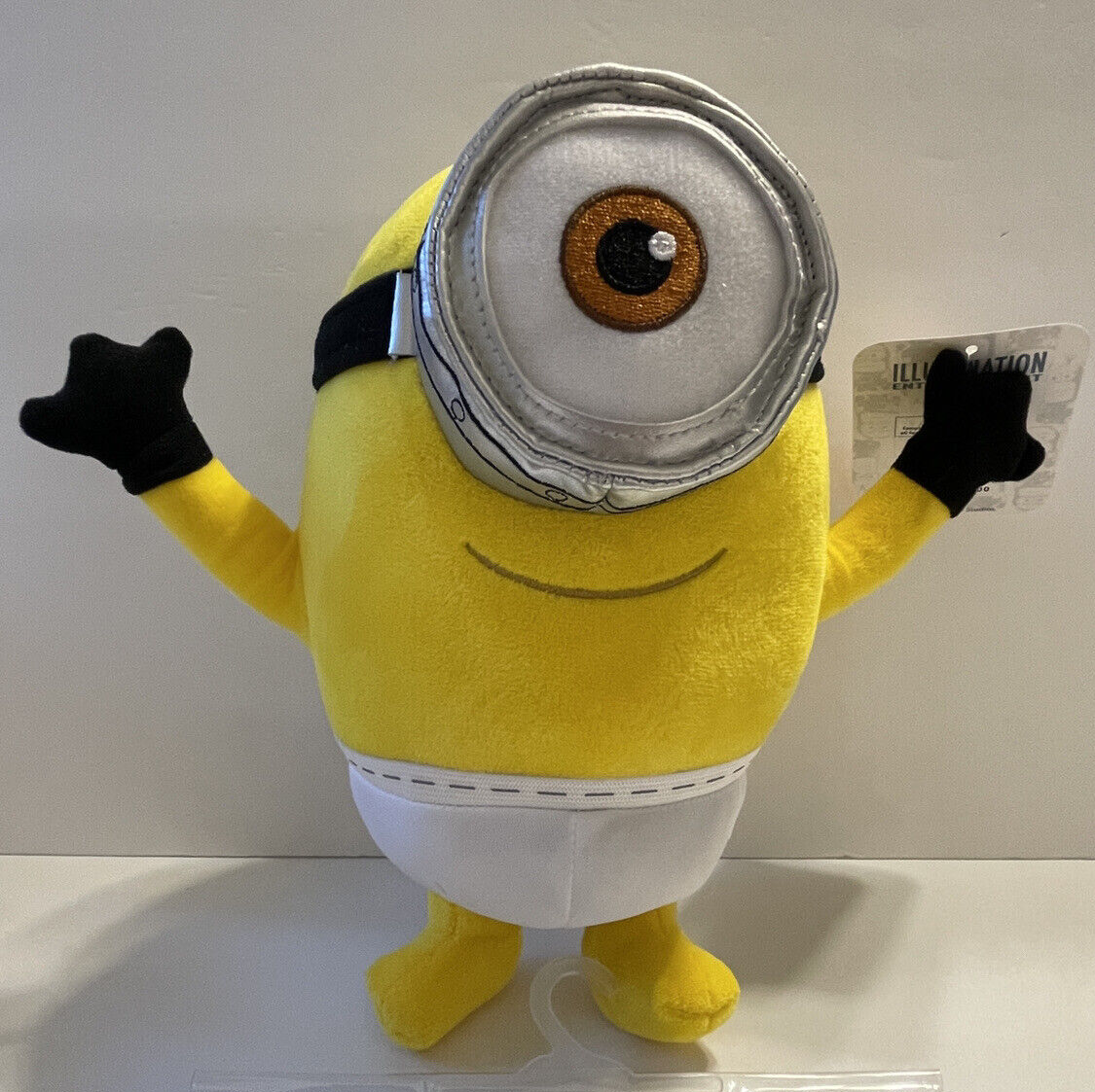 Despicable Me Minion Stuart Despicable Me 2 Minion Stuart Plush Clip