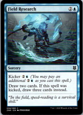 Magic the Gathering Field Research Zendikar Rising MTG Free Shipping ...