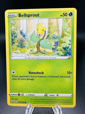 Pokemon TCG - Bellsprout 1/163 - Battle Styles 2021 | eBay