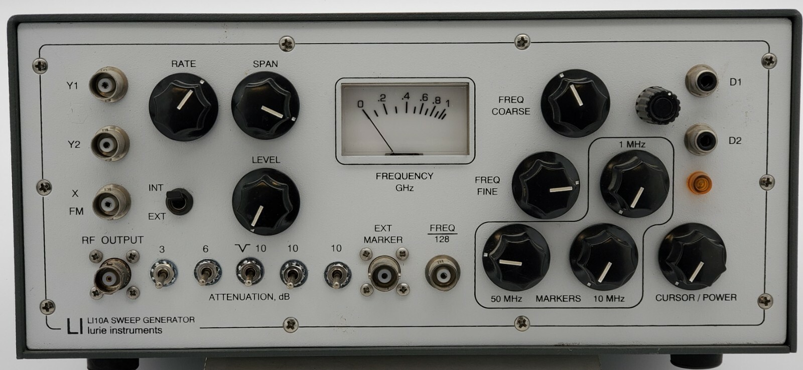 LI10A 10MHz - 1.2GHz RF Sweep Generator and 2-Ch S-Parameter ...