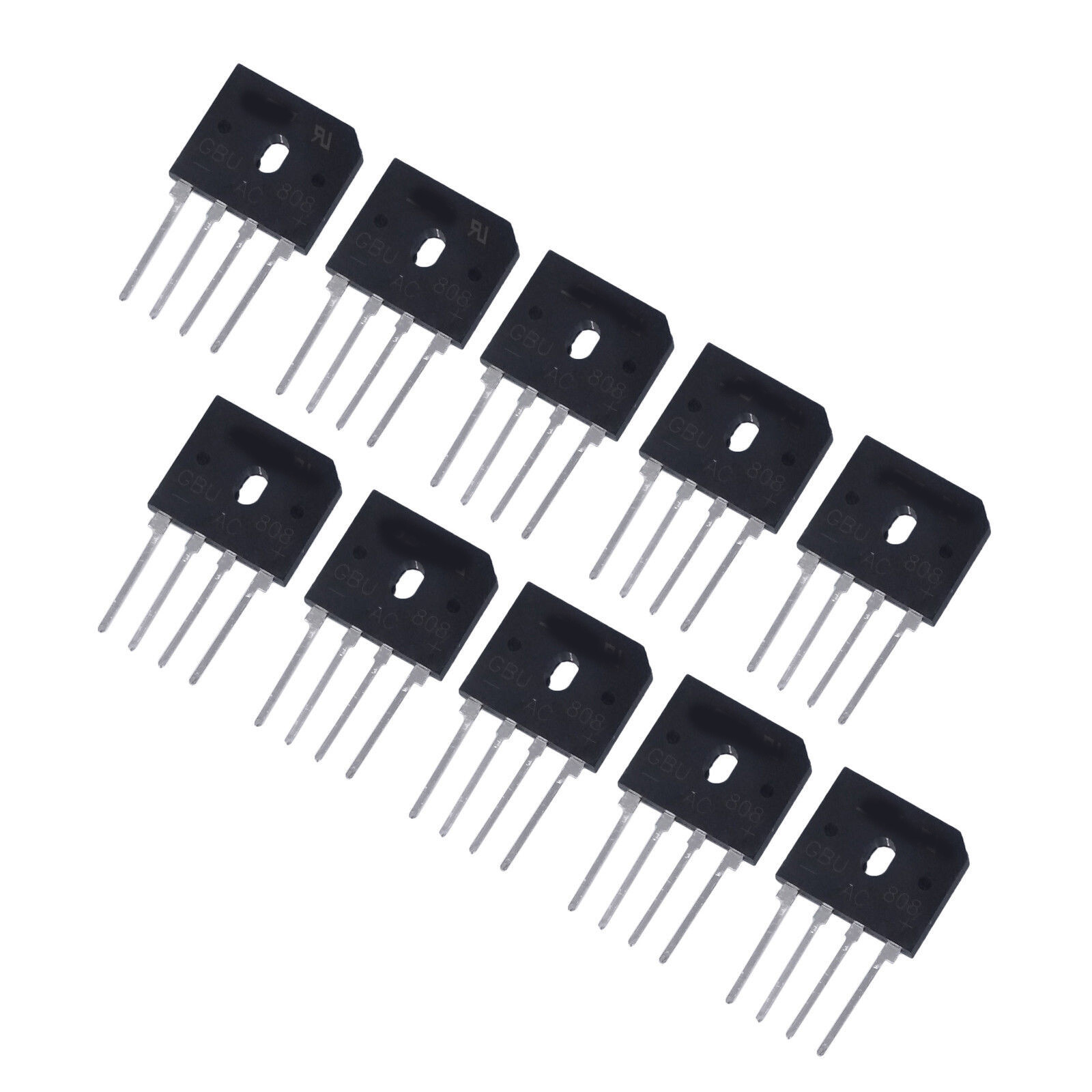 US Stock 10pcs GBU808 GBU-808 8A 800V Bridge Rectifier | eBay