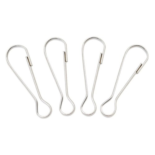 High Quality 2 Inch Stainless Steel Flag Pole Clips Pack of 40 Premium ...