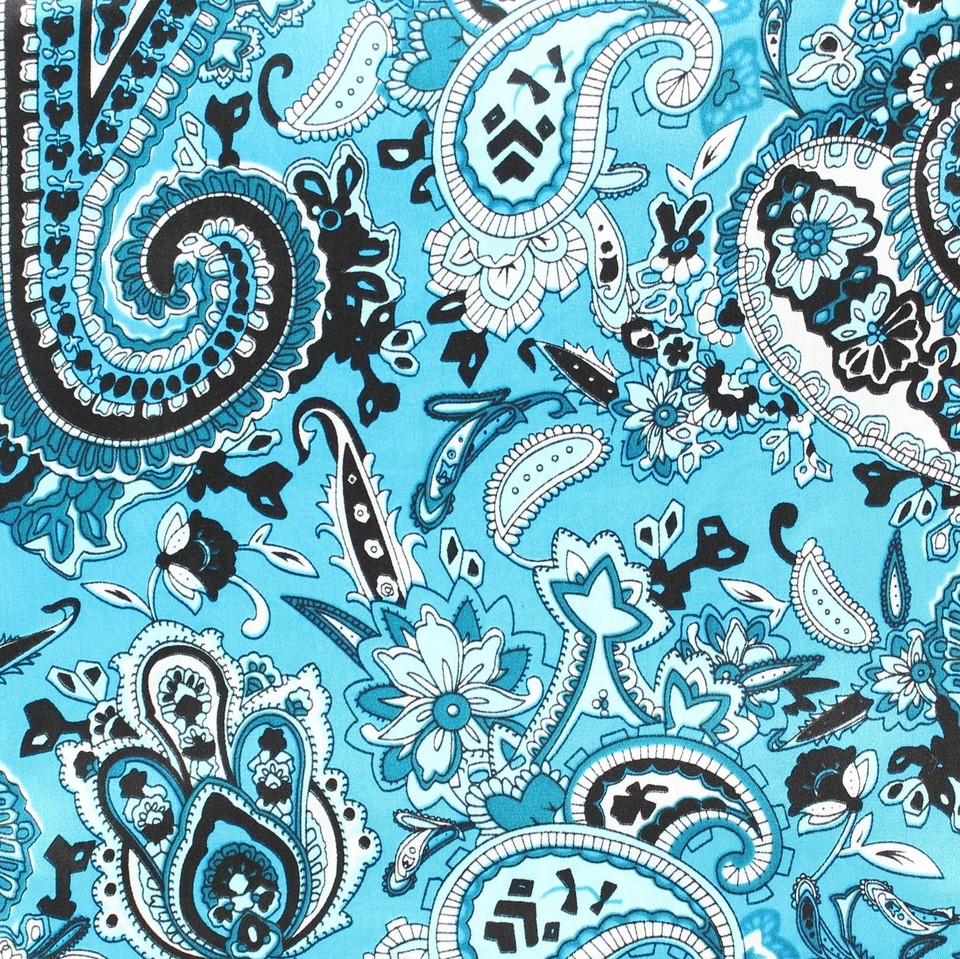M&F Western Paisley 33" Silk Wild Rag - Turquoise | eBay