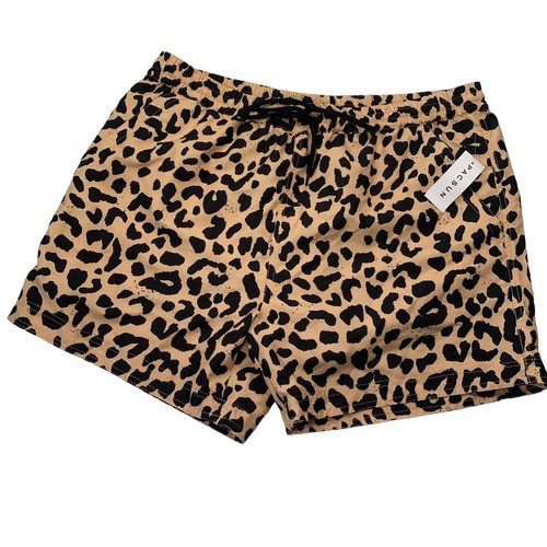 Pacsun South Beach Men's Swim Trunks Shorts Cheetah Print Size XL 5 ...