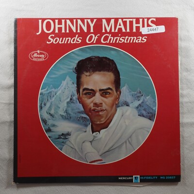 Johnny Mathis Sounds Of Christmas Record Album Vinyl LP | eBay