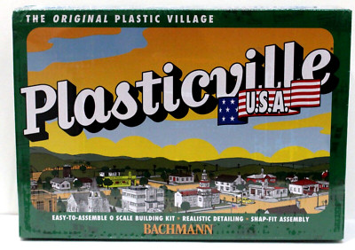 Bachmann Plasticville USA 45983 O/S Hobo Jungle kit Shacks Box Car NIB ...