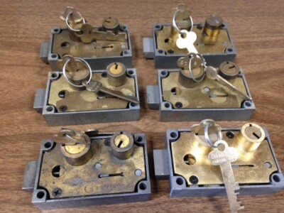 (6) Diebold 175 LH Safe Deposit Lock with Keys (AA3-1) | eBay