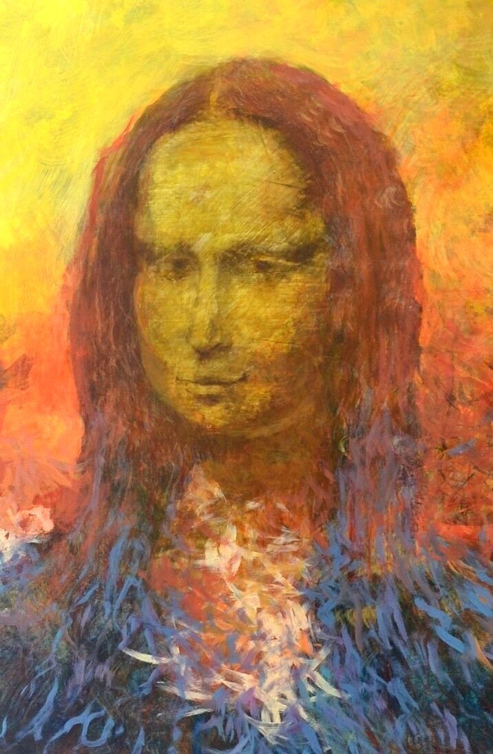 Variations on the Mona Lisa 120x100cm / 47,2x39,4 in | eBay.de