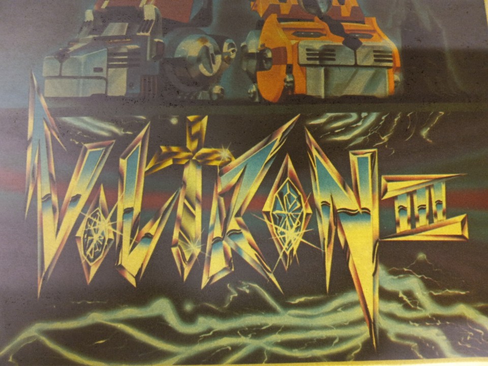 Vintage ( Authentic Iron-On / Heat Transfer ) Voltron III 3 LARGE PRINT ...