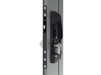 Sliding security screen door lock * Black *( WITH CYLINDERS) | eBay