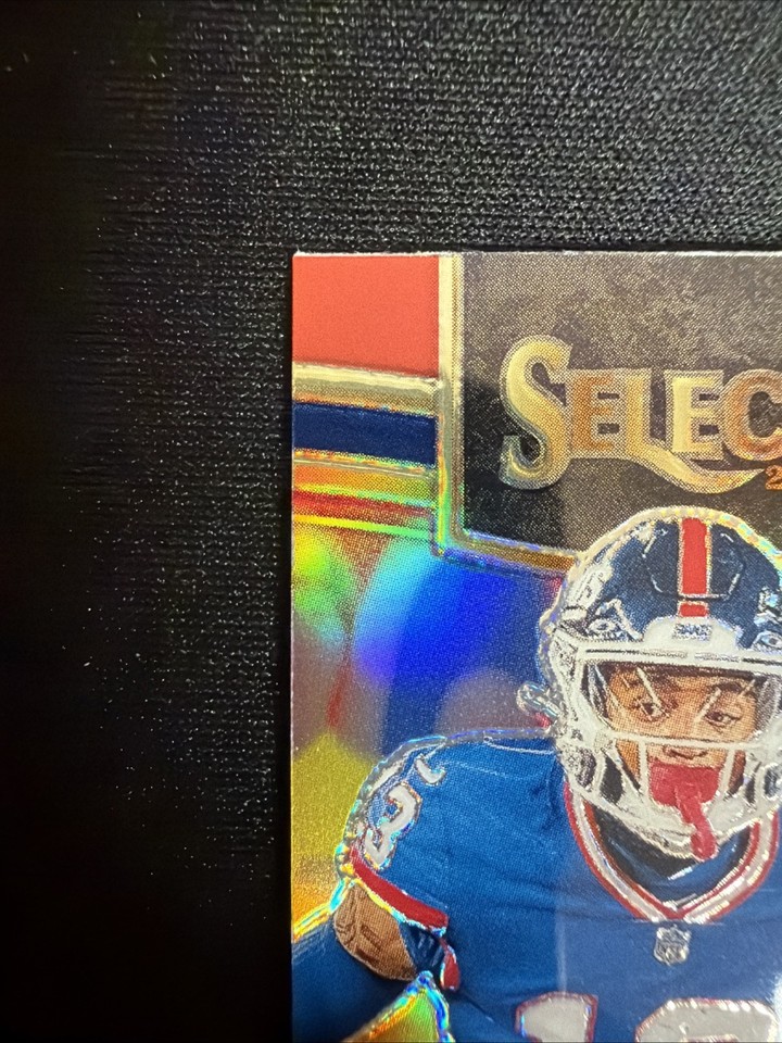 2023 Panini Select Premier Level Jalin Hyatt Red & Yellow Prizm Die-Cut ...