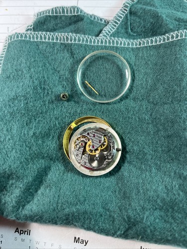 Vintage Hamilton Masterpiece Manual Wind 18J 736 Wrist Watch Movement ...