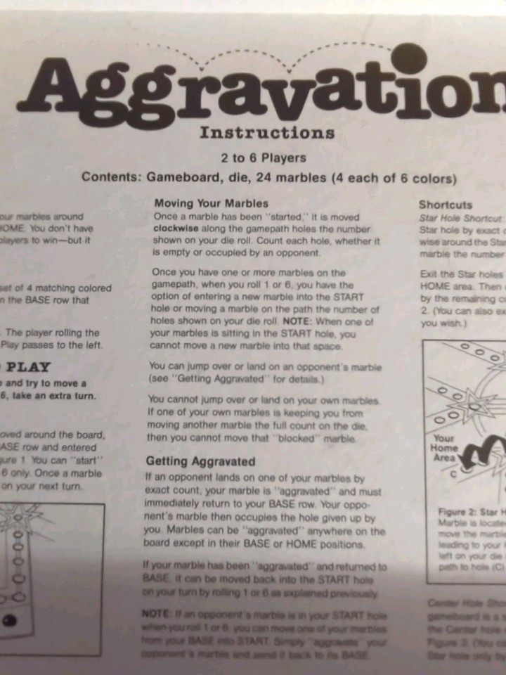 AGGRAVATION Marble Race Board Game Complete 1999 Milton Bradley | eBay